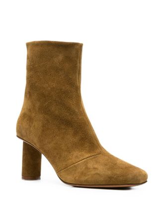 Forte_Forte Suede Ankle Boot - Camel