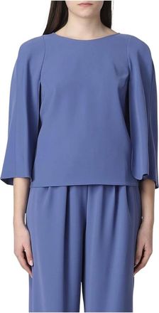 Emporio Armani Damen, Blusen & Hemden, Blau, SGröße
