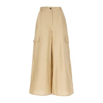 Max Mara Damen, Hosen, Beige, 2XSGr&ouml;&szlig;e