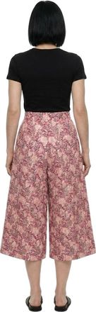 Dolce & Gabbana Womens Multicolor Cotton Casual Pants