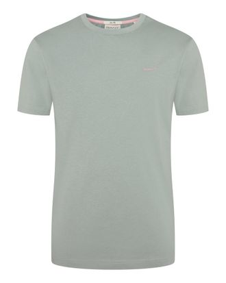 GANT Baumwoll-T-Shirt mit Logostickerei in