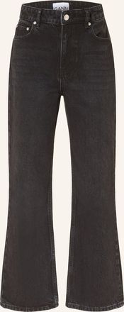 Ganni Wide Leg Jeans schwarz