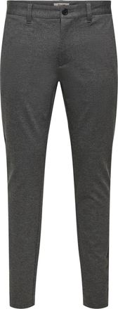 Only & Sons Herren Onsmark Slim Tap Ditsy 2912 Pant Noos, Beluga, 36 W / 32 L