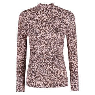 Farm Rio Baby Leopard Bluse - - Tops - Damen - Mehrfarbig - S