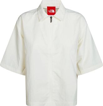 The North Face Femme, Blouses et Chemises, Blanc, Taille: 40 FR T-Shirt Box Nylon