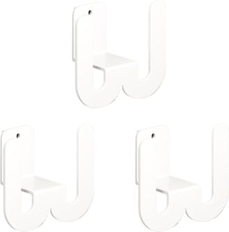 Generic 3er-Pack Schuhregal Zur Wandmontage, Vielseitige Vertikale Schuhaufbewahrung Aus Metall, Kein Bohren Erforderlich, Heimorganisation for Eingangsbereic