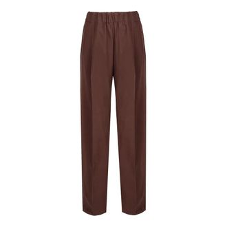 Semicouture Weite Hosen - - Trousers - Damen - Braun - S