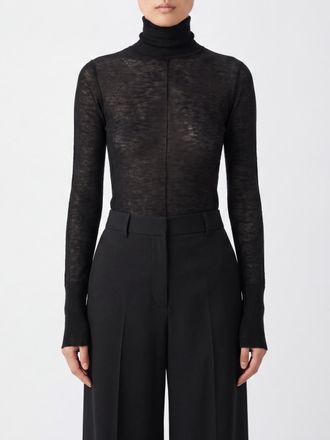 Elisabetta Franchi Pull &agrave; col roul&eacute; slim fit en pure laine &agrave; manches longues