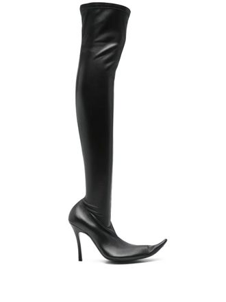 Balenciaga Alaska Overknee-Stiefel 110mm - Schwarz