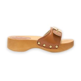 Scholl Femme, Chaussures, Brun, Taille: 37 EU Mules &agrave; talons
