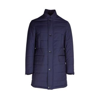 Loro Piana Homme, Manteaux, Bleu, Taille: S Veste Storm System