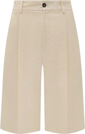 STUDIO NICHOLSON Homme, Shorts, Beige, Taille: XS Pant Knee Leng Short