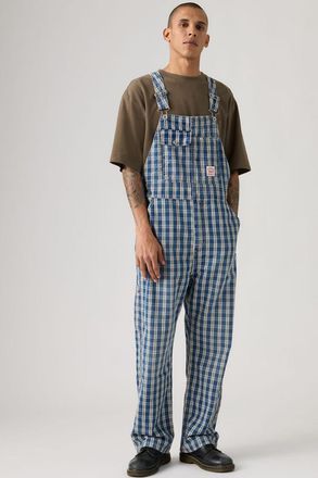 Levi's Loose Lightweight Overalls - Homme - Bleu / Summer Check Lightweight Canvas - XL