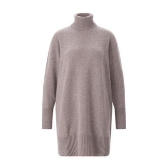 Sminfinity Strickkleid mit Kaschmir - - Dresses - Damen - Braun - S