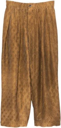 Uma Wang UMA Wang, Femme, Pantalons, Brun, Taille: 40 FR Pantalone