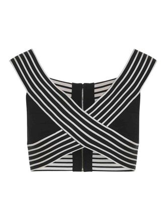 Elisabetta Franchi Top - Noir
