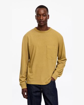 Arket Lockeres Langarmshirt -Gelb