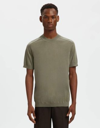 Selected T-shirt - V&eacute;tiver-Vert