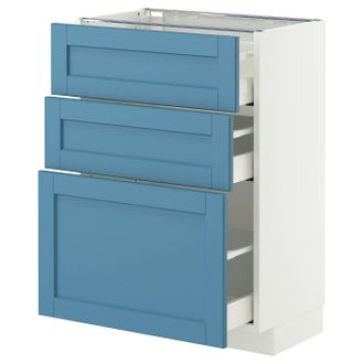 IKEA METOD / MAXIMERA Unterschrank mit 3 Schubladen