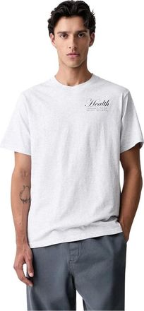 Sporty & Rich T-shirt NY Health - Homme - Tops - Blanc - Taille: XS