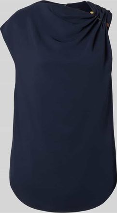 HUGO BOSS Regular Fit Kurzarmbluse aus Viskose-Mix Modell BANNEA