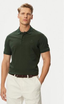Beverly Hills Polo Club Poloshirt P-SS26M-P42560 Dunkelgr&uuml;n Regular Fit
