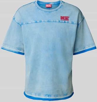 Diesel Relaxed Fit T-Shirt in Denim-Optik