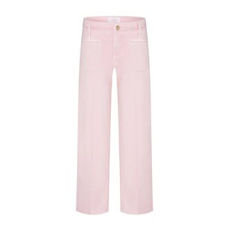 Cambio Wide Hosen - - Trousers - Damen - Rosa - 2XL