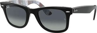 Ray-Ban unisex, Accessoires, Noir, Taille: 50 MM Lunettes de soleil classiques Wayfarer