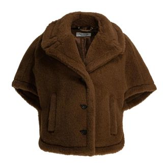 Max Mara Femme, Vestes, Brun, Taille: 38/40 FR Corvino Cape