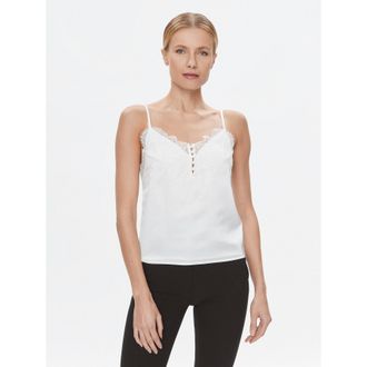 Guess Top 3BGH52 9444Z Wei&szlig; Regular Fit
