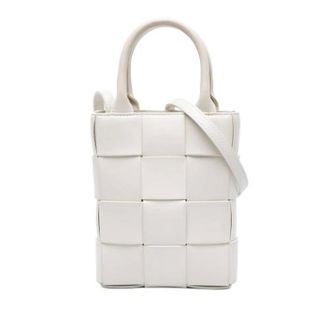 Bottega Veneta Sac bandouli&egrave;re Cassette Pre-owned - Femme - Pre-owned - Blanc - Taille: ONE Size