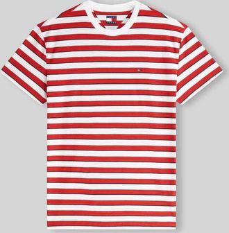Tommy Jeans Regular Fit T-Shirt aus reiner Baumwolle