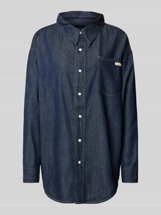 Calvin Klein Jeans Oversized Jeanshemd mit Brusttasche
