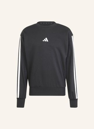 adidas Essentials 3-Streifen French Terry Sweatshirt schwarz