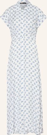 Maje Hemdblusenkleid blau
