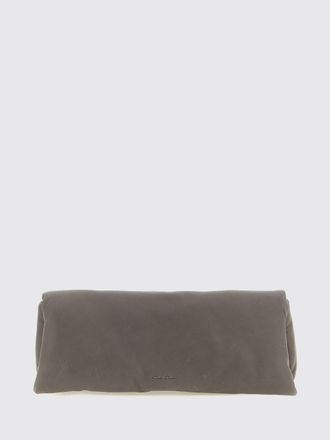 Rick Owens Rechteckige Clutch aus glattem Kalbsleder mit Umschlagklappe