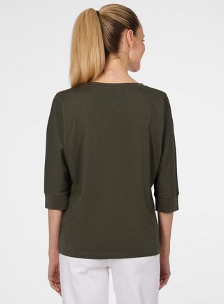 Ragwear 3/4-Arm-Shirt SHIMONA mit Rundhalsausschnitt, ohne Verschluss, aus Baumwollmischung