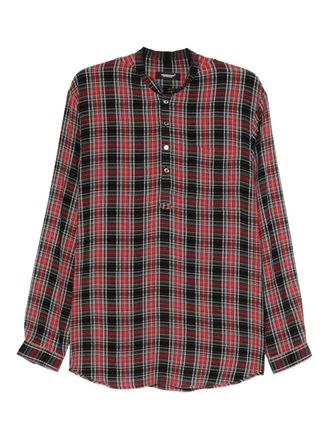 Undercover chemise à carreaux - Rouge