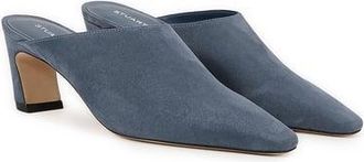 Stuart Weitzman Mulle Stassi 50 en cuir su&eacute;d&eacute;