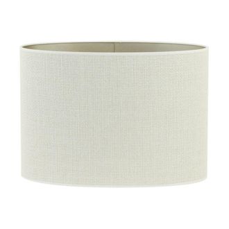 Light & Living Lampenschirm - Saverna - weiß - textil - 3538805 - Light&living