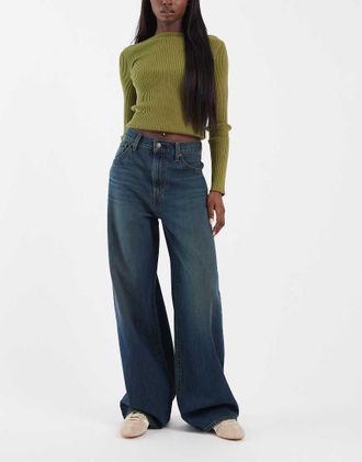 Levi's Cinch - Weit geschnittene Jeans in Dunkelblau