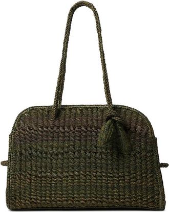 Jacquemus Femme, Sacs, Vert, Taille: ONE Size Le Turismo Raphia