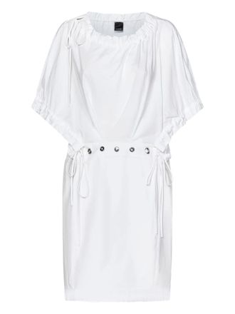 Pinko robe en coton - Blanc