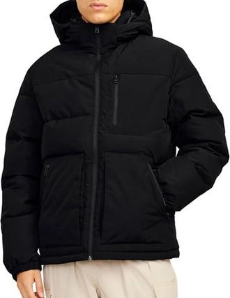 Jack & Jones Reflective Puffer Jjeowen Tampon réfléchissant Sn JNR, Noir, Numeric_152 Hommes