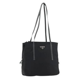 Prada Sac cabas vintage Pre-owned - Femme - Pre-owned - Noir - Taille: ONE Size