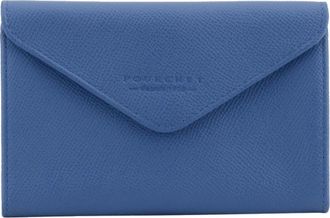 Pourchet Femme, Accessoires, Bleu, Taille: ONE Size Cassetta Wallet