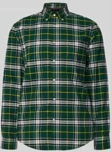 Tommy Hilfiger Regular Fit Freizeithemd aus reiner Baumwolle