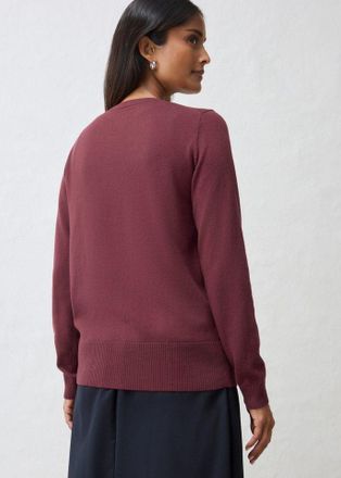 Bonprix Strickjacke kuschelige Premium-Feinstrickjacke, Regular Fit, Langarm