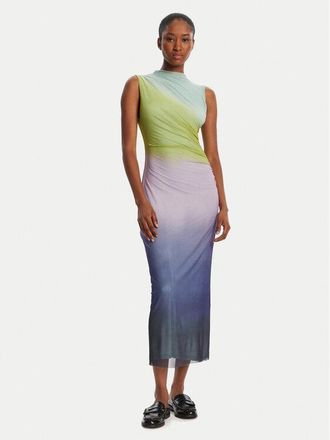 Desigual Coctailkleid Lola 25WWVK18 Bunt Slim Fit